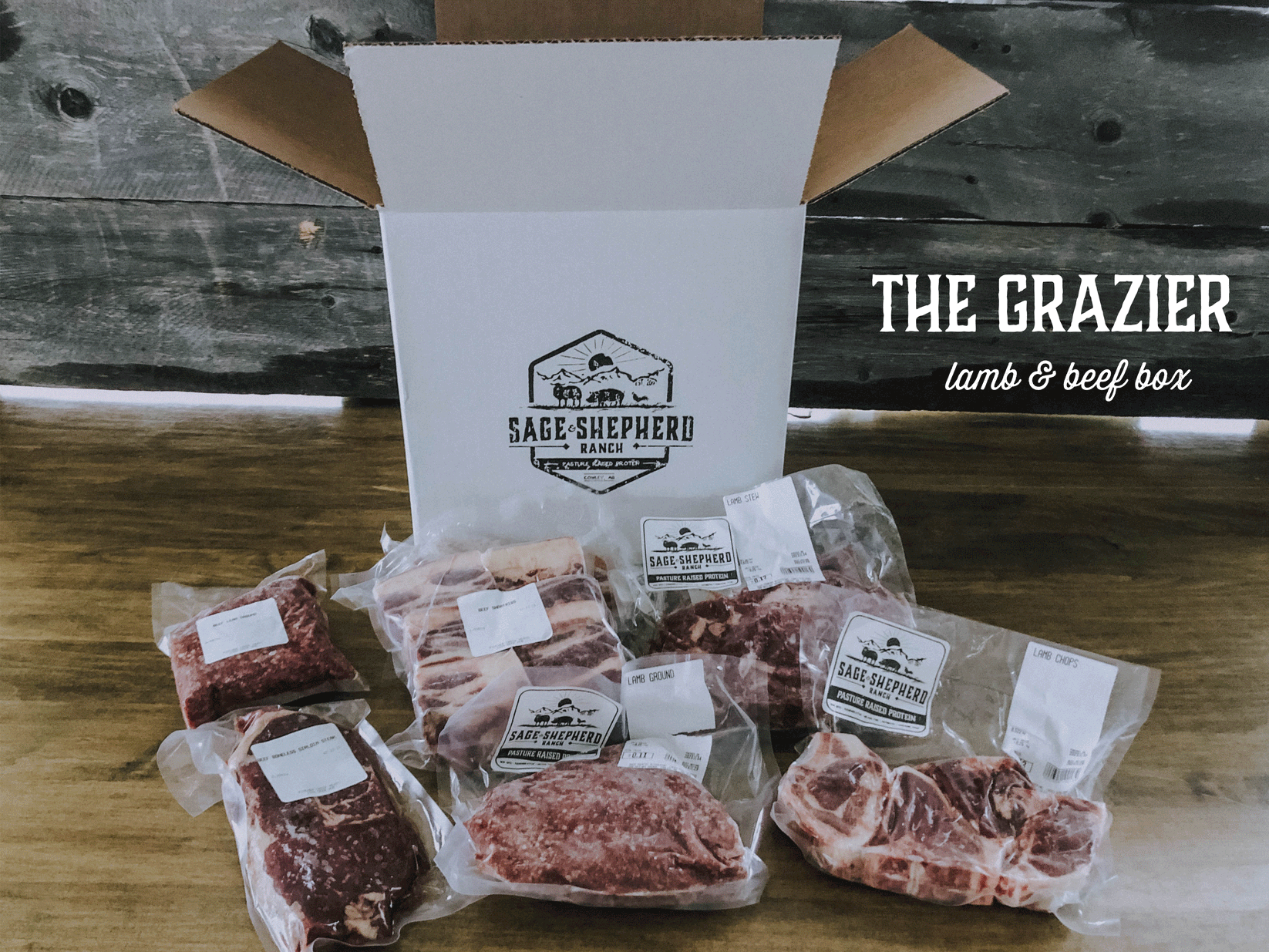 Grazier Box - Lamb and Beef – Sage and Shepherd Ranch Inc.